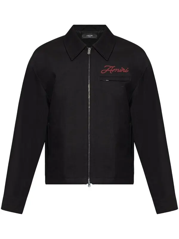 Amiri Logo-embroidered Jacket
