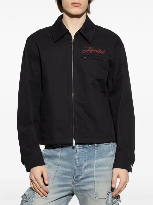 Amiri Logo-embroidered Jacket