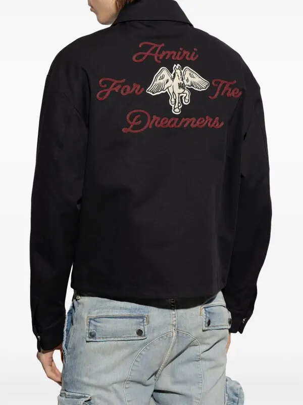 Amiri Logo-embroidered Jacket