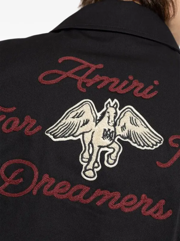 Amiri Logo-embroidered Jacket