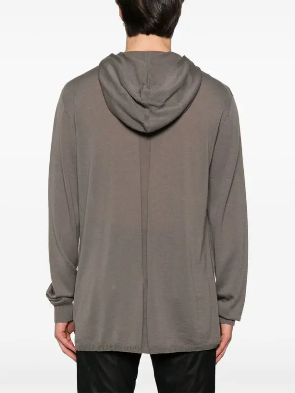 Rick Owens Fine-knit Hoodie