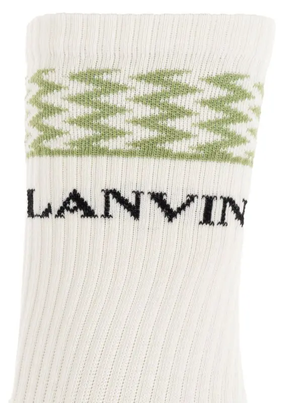 LANVIN Curb Crew Socks