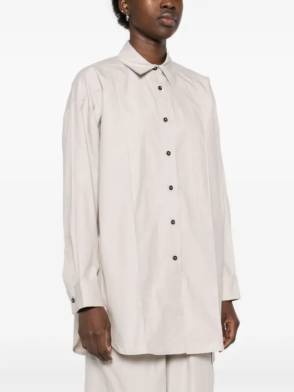 Remain Birger Christensen Pintuck Shirt - Neutrals