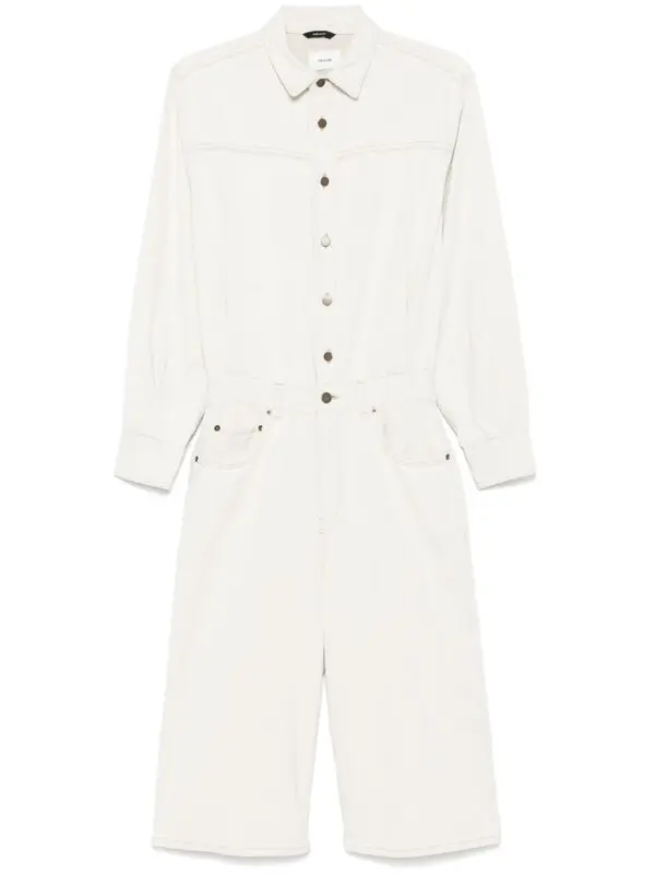 HAIKURE Tonya Denim Jumpsuit - Neutrals
