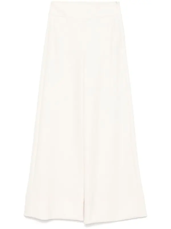 Max Mara Fagiani Trousers - White
