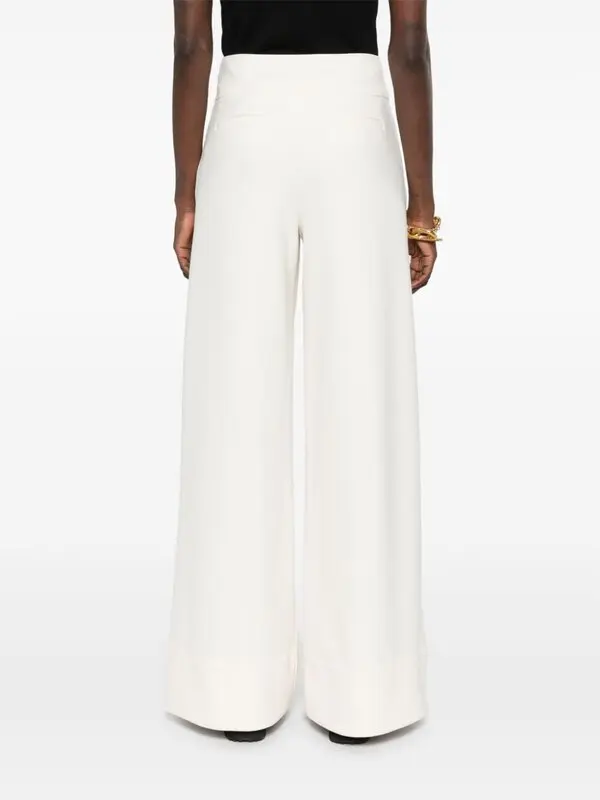 Max Mara Fagiani Trousers - White