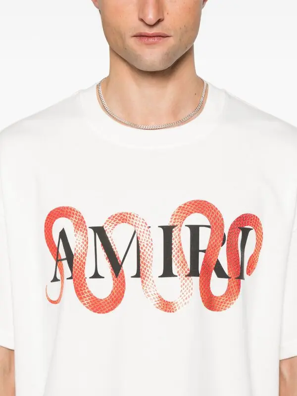 Amiri Snake T-shirt - White