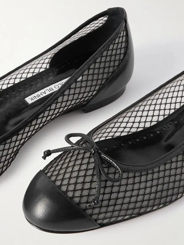 Manolo Blahnik Capbalme Ballet Flats