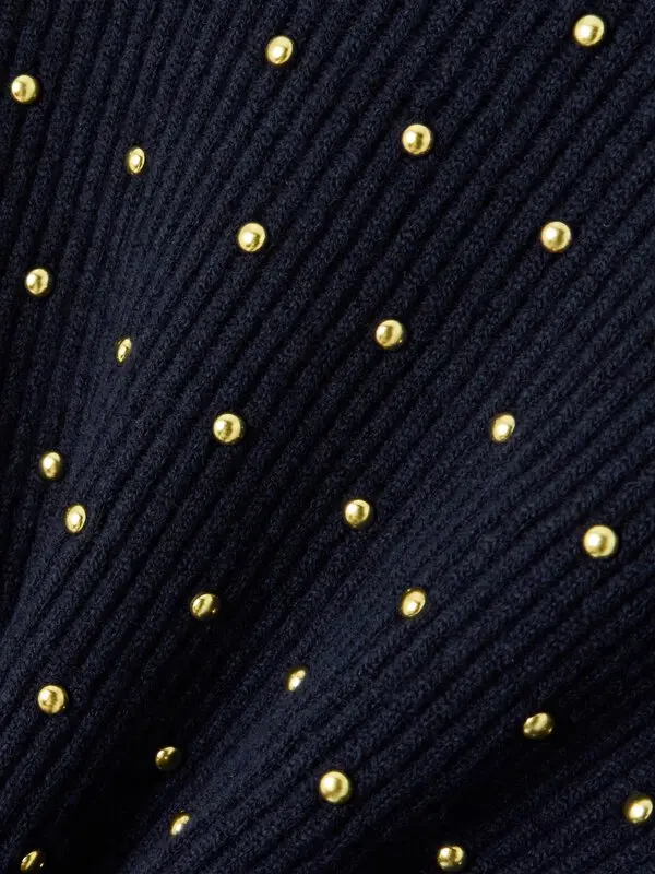 Chloé Studded Ribbed Sweater