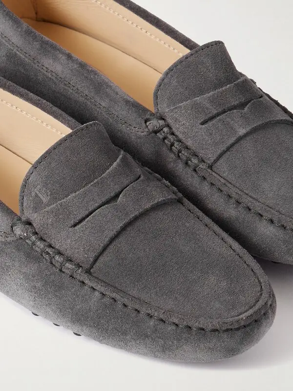 TOD'S Gommino Loafers - Gray