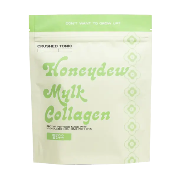 CRUSHED TONIC Honeydew Mylk Marine Collagen Supplement - Off-white / Pale Yellow