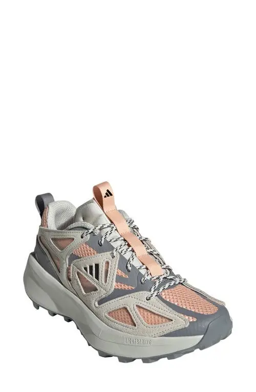 Adidas Kantai Trail Hiking Sneakers - Coral/ Black/ Orbit Grey