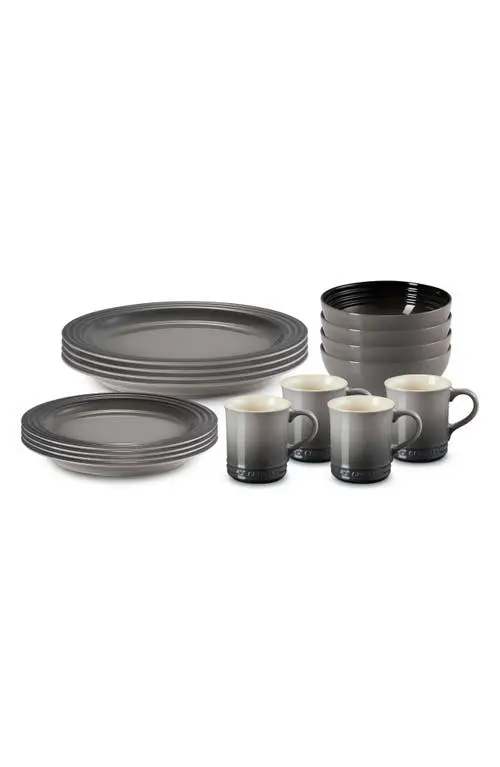 LE CREUSET 16-piece Dinnerware Set - Oyster
