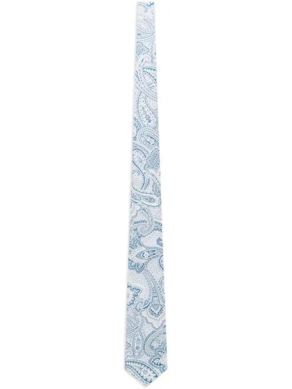Etro Printed Silk Tie