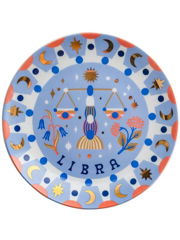 BITOSSI HOME Libra Plate - Blue