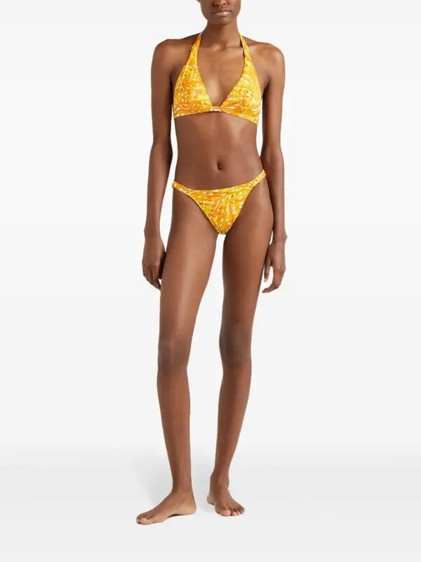 Vilebrequin Palm Leaves Bikini Top