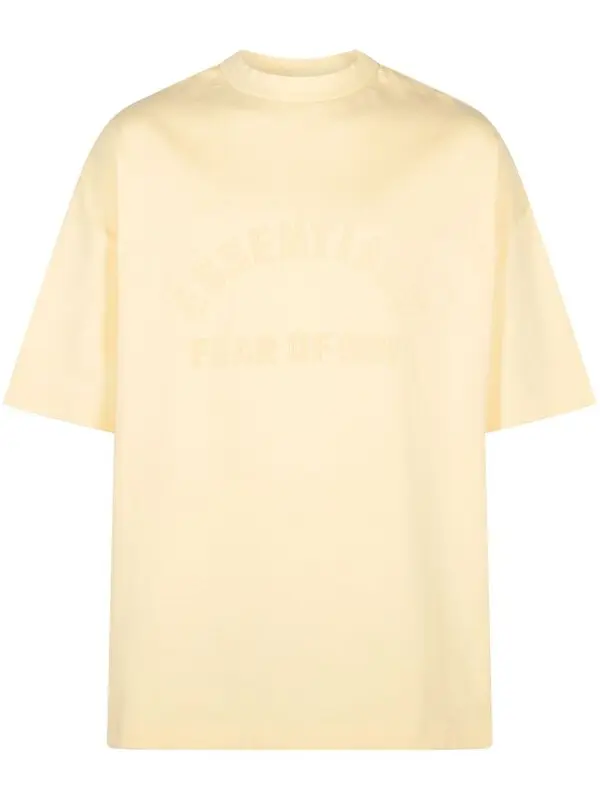 Fear Of God Logo-print T-shirt - Yellow