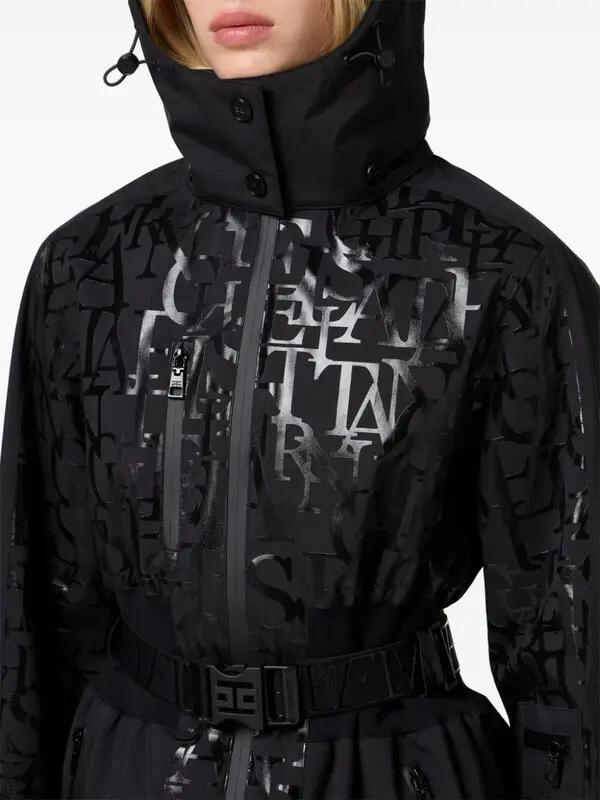 Elisabetta Franchi Lettering-print Ski Jacket