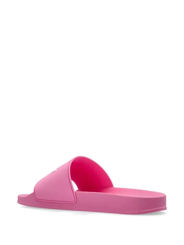 Palm Angels Logo-detail Slides - Pink