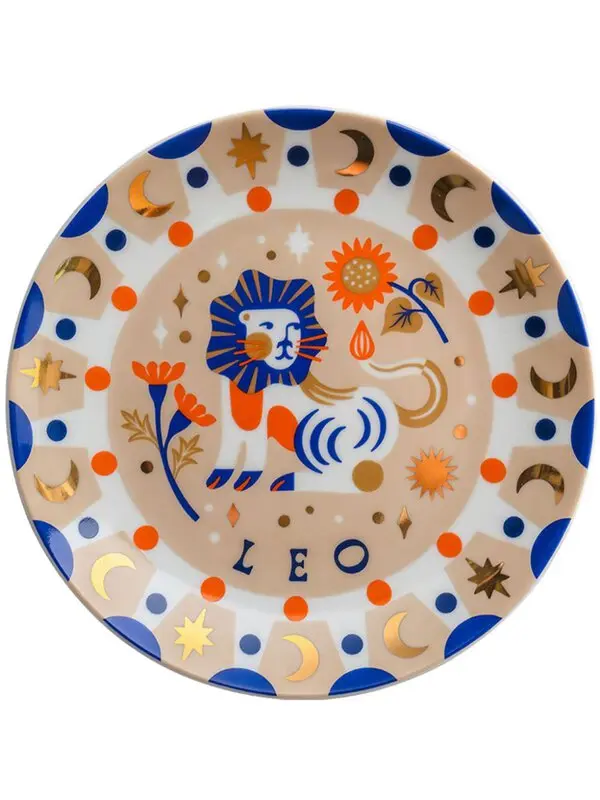 BITOSSI HOME Leo Plate - Blue