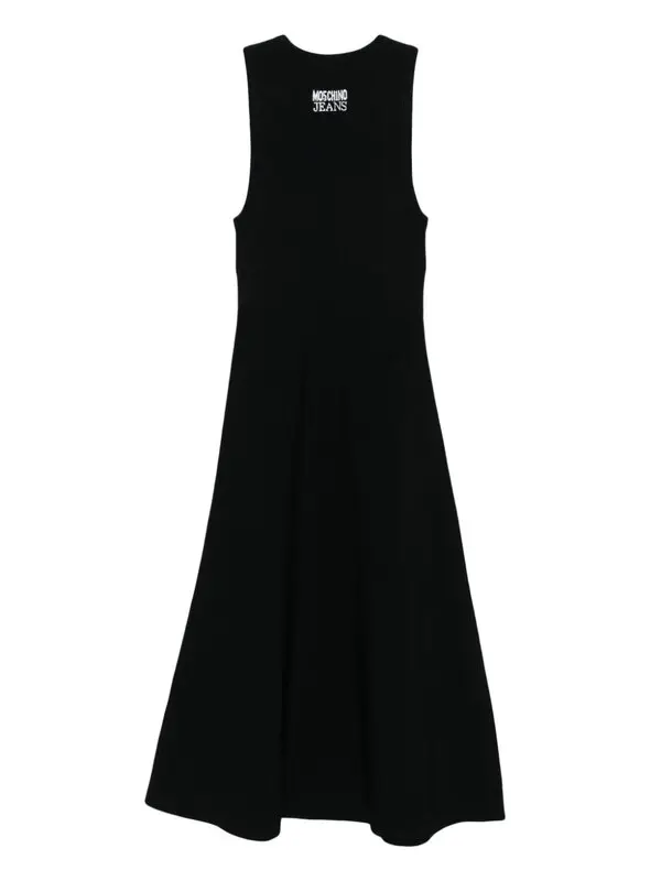 Moschino Ribbed-knit Midi Dress