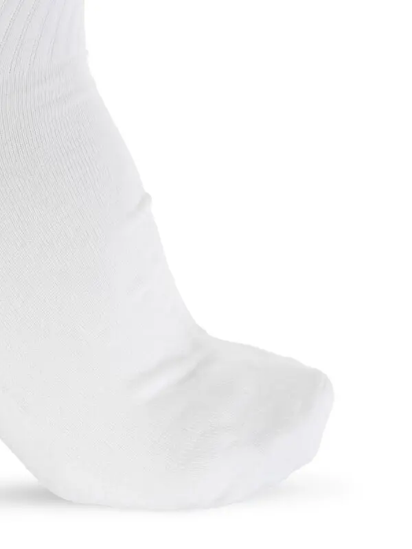 Off-White Logo Socks - White