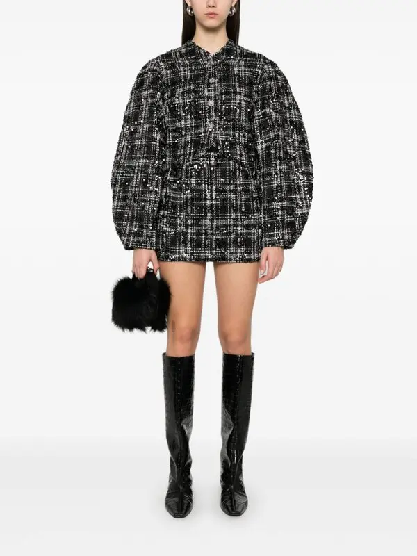 ROTATE BY BIRGER CHRISTENSEN Bouclé Jacket