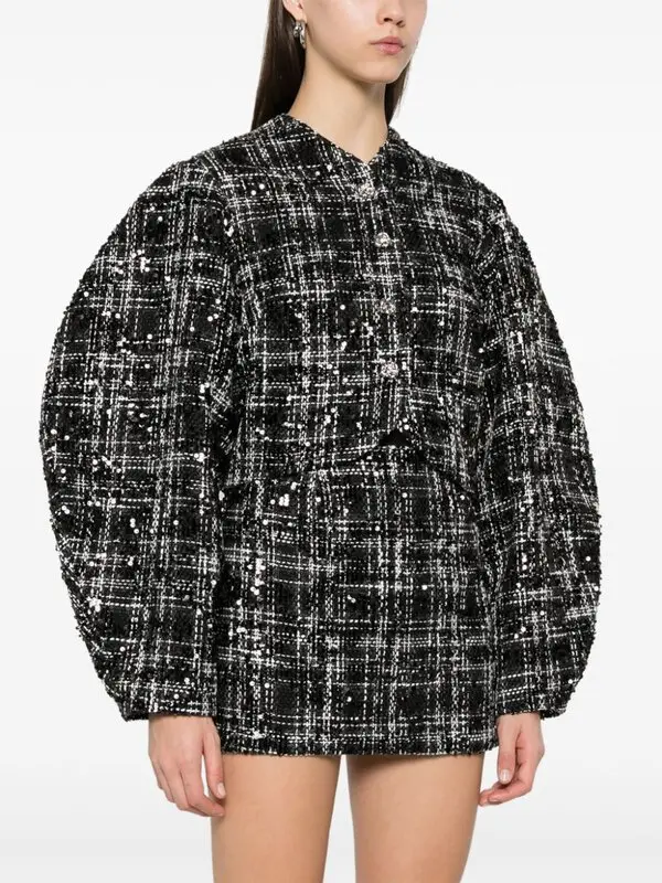 ROTATE BY BIRGER CHRISTENSEN Bouclé Jacket