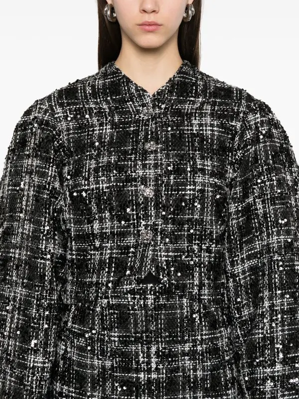 ROTATE BY BIRGER CHRISTENSEN Bouclé Jacket