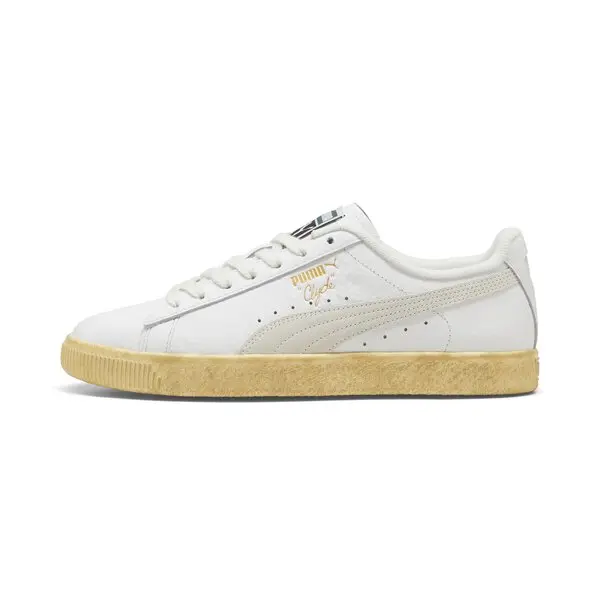 PUMA Clyde Vintage Sneakers - White