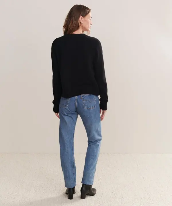 Jenni Kayne Cashmere Colette Cardigan - Black