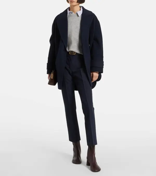 Max Mara Fatina Cropped Straight Pants