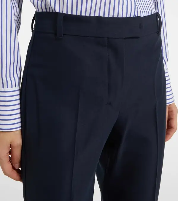 Max Mara Fatina Cropped Straight Pants