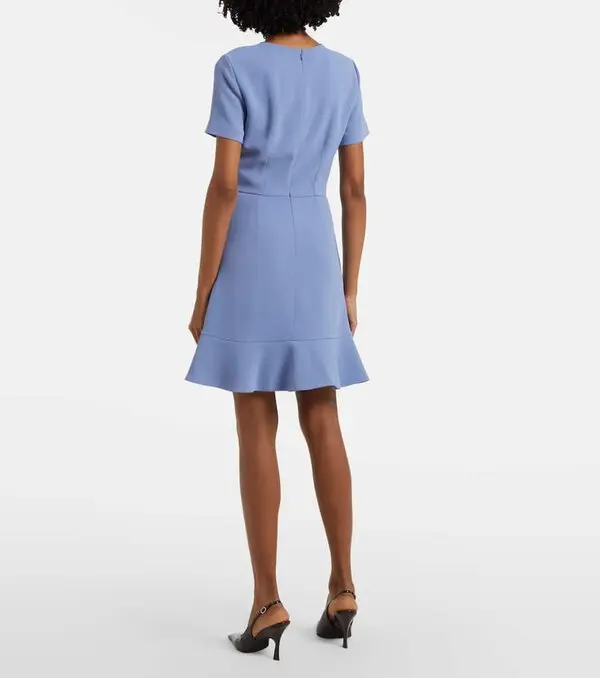 Stella McCartney Iconic Ruffled Minidress - Blue