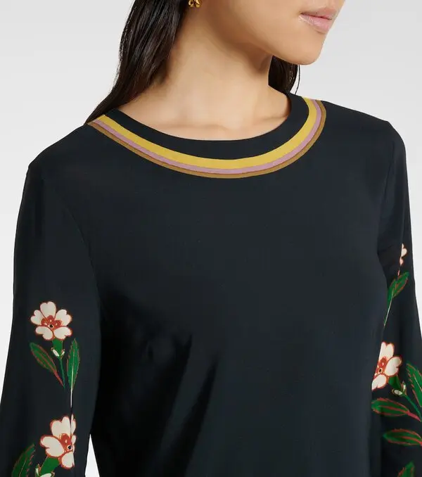 La DoubleJ Supreme Swing Floral Minidress