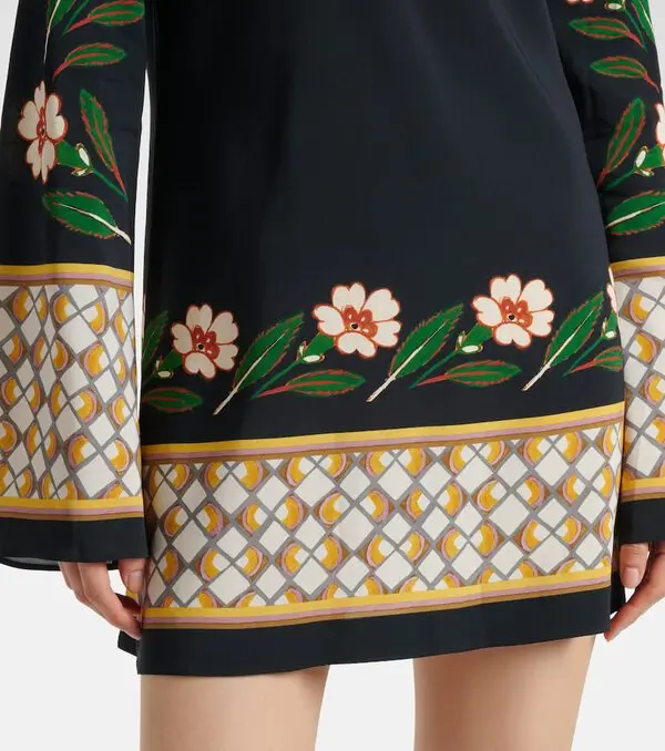 La DoubleJ Supreme Swing Floral Minidress