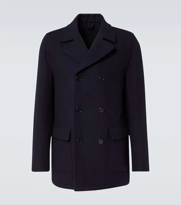 Thom Sweeney Double-breasted Pea Coat