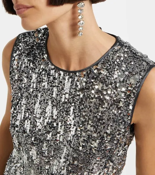 Dolce & Gabbana Sequined Top