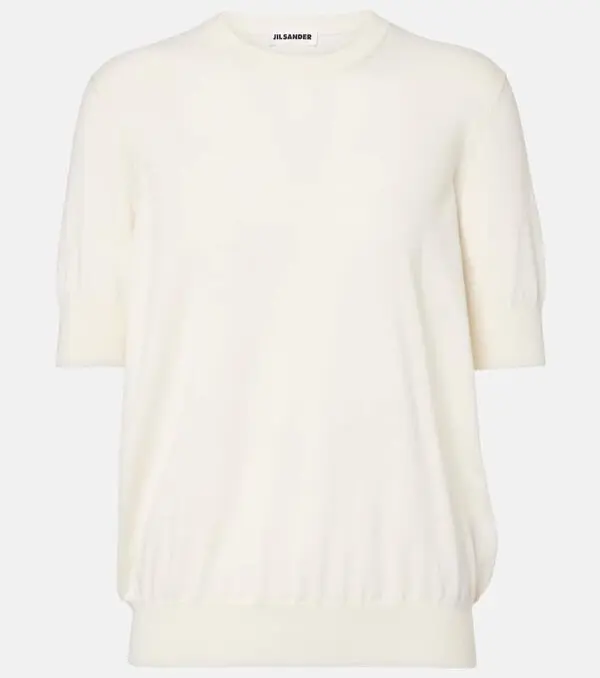 JIL SANDER Cotton Sweater - Beige
