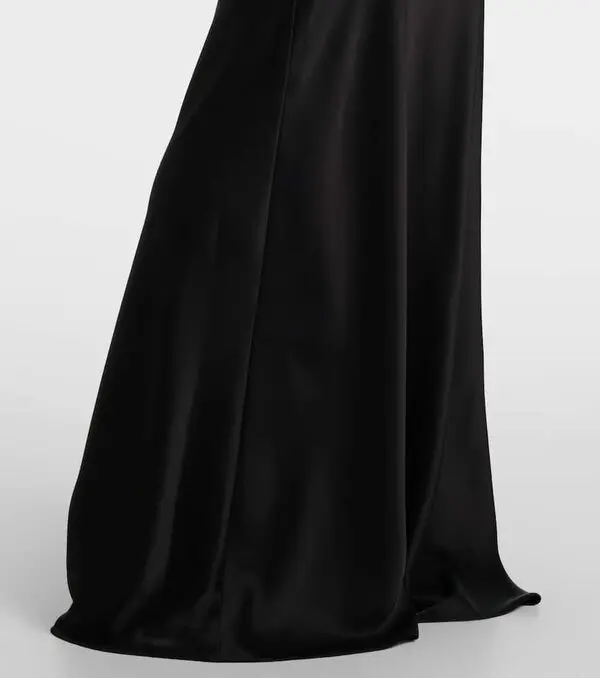 David Koma Embellished Satin Gown