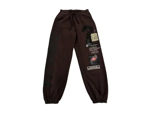 TRAVIS SCOTT X Online Ceramics Utopia Sweatpants - Brown
