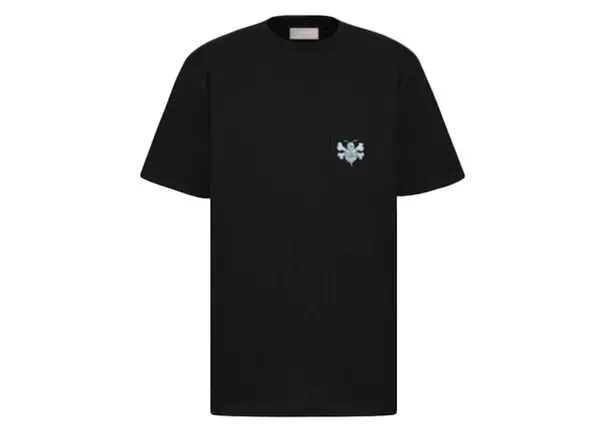 Dior And Shawn Oversized Bee T-shirt - Black