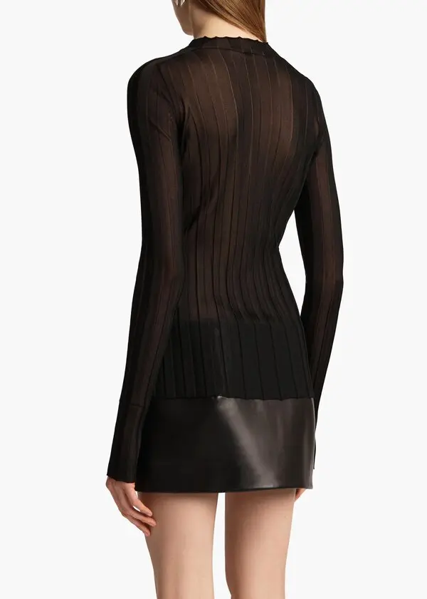 Khaite Cosette Pullover - Black