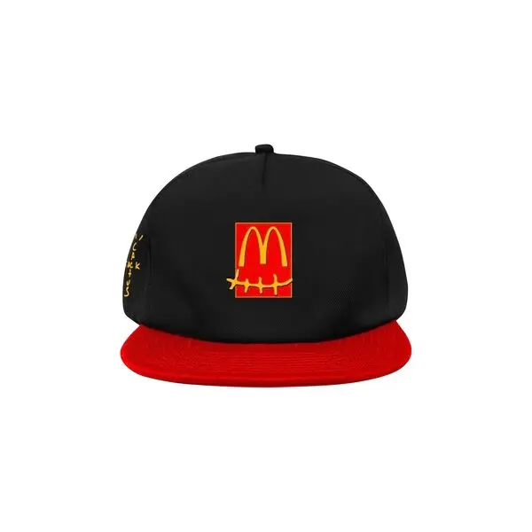 CACTUS JACK BY TRAVIS SCOTT X Mcdonald's Smile Cap - Black