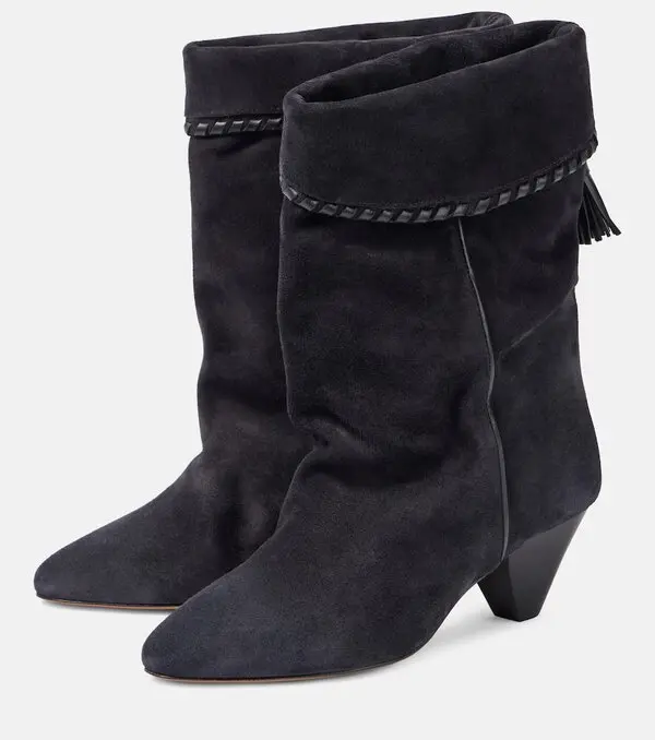 Isabel Marant Dalby Suede Ankle Boots