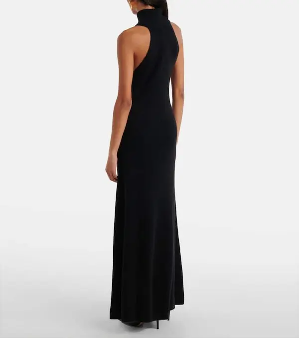 LISA YANG Amannda Ribbed-knit Maxi Dress