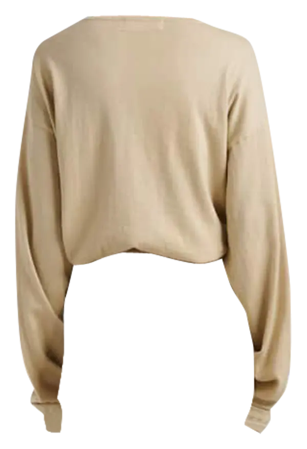 Extreme Cashmere X N°347 Aries Top - Beige | Editorialist