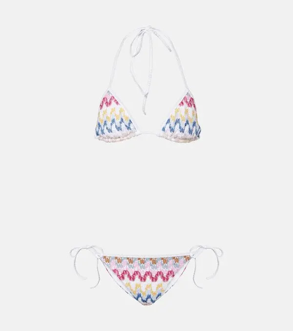 Missoni Striped Bikini - Multicoloured