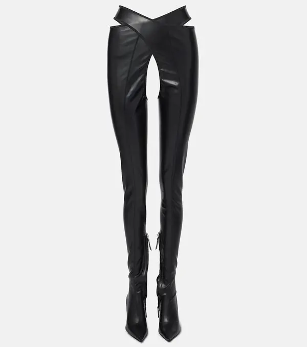 Attico Cheopissima 105 Over-the-knee Boots - Black