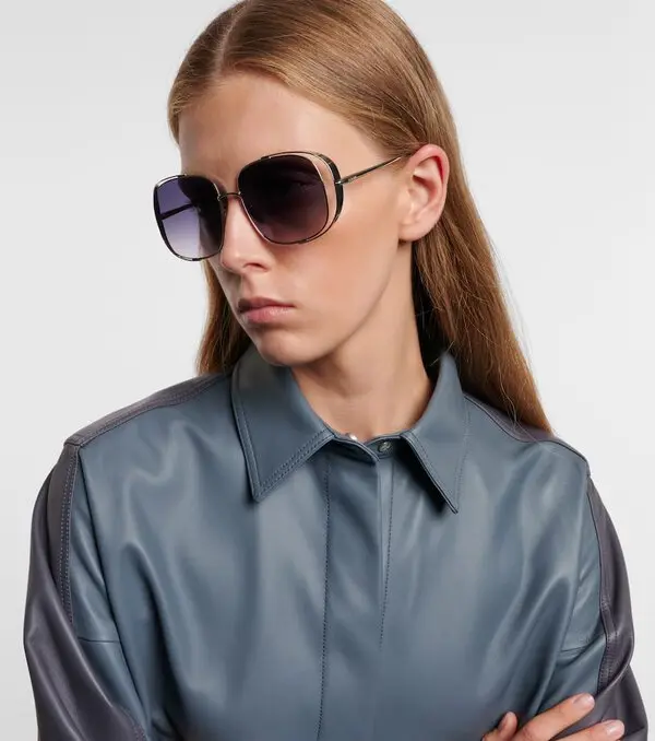 Loewe Cutout Square Sunglasses